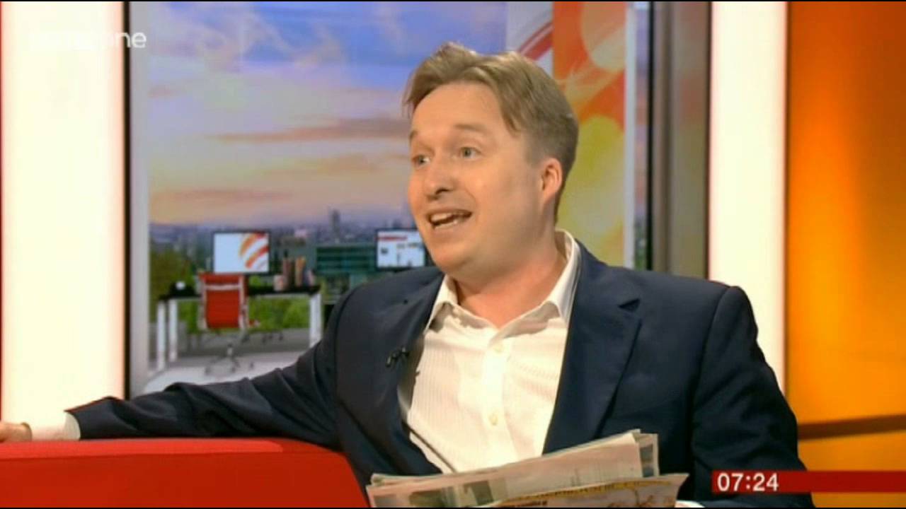 BBC Breakfast newspaper review with Robert Meakin - YouTube