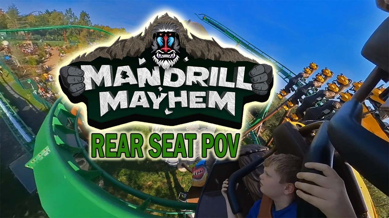 Mandrill Mayhem - THROWN IN REVERSE - Rear set POV (point of view ...