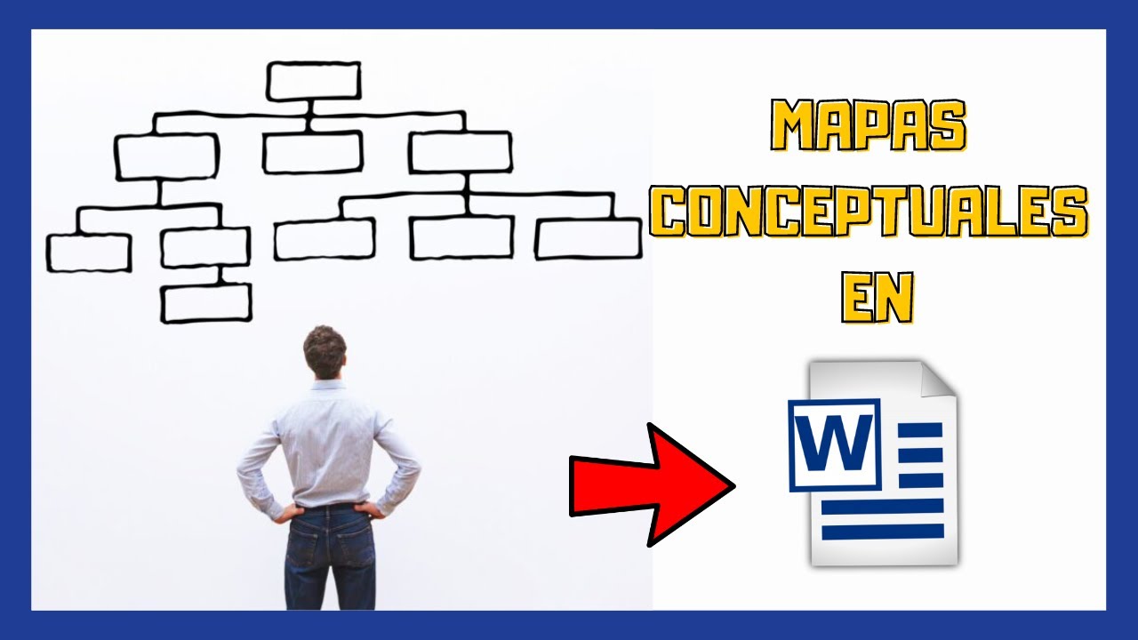 COMO Hacer un Mapa Conceptual en WORD FACIL y RAPIDO - Mapas Conceptuales en Microsoft Word ...