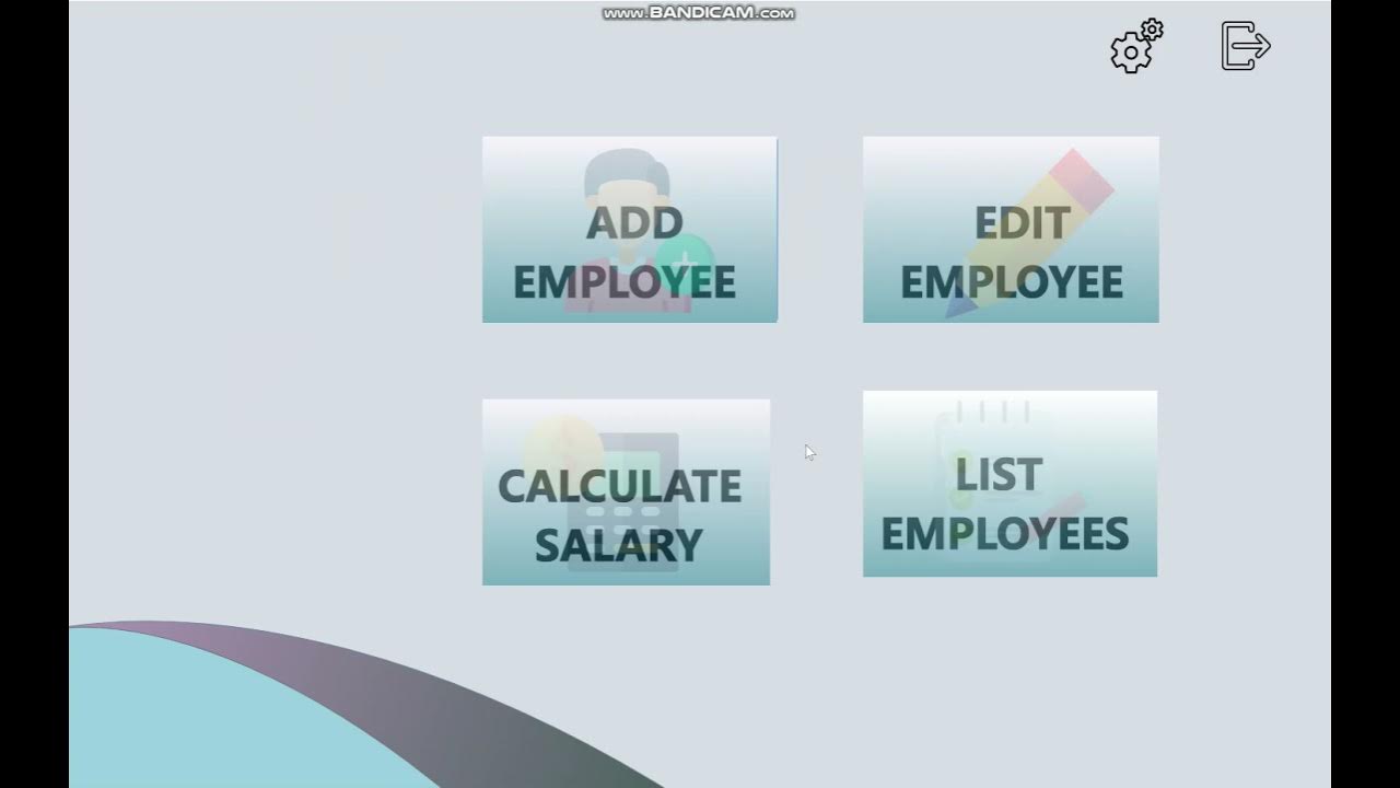 Payroll Management System Using Java and MYSQL - YouTube