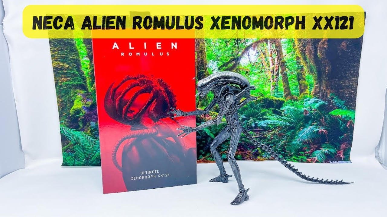 NECA ALIEN ROMULUS ULTIMATE XENOMORPH XX121 UNBOXING AND REVIEW ...