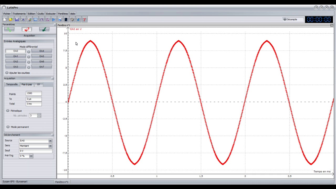 Paramétrage et acquisition avec Latis pro - YouTube