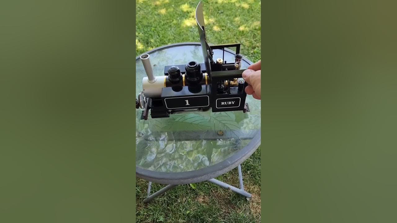 Accucraft Ruby Live Steam Demo - YouTube