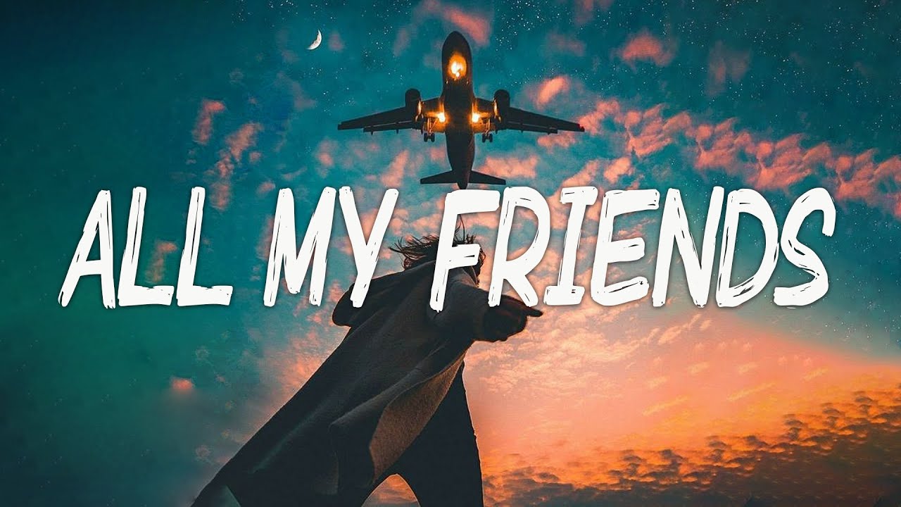 AJ Mitchell - All My Friends (Lyrics) - YouTube