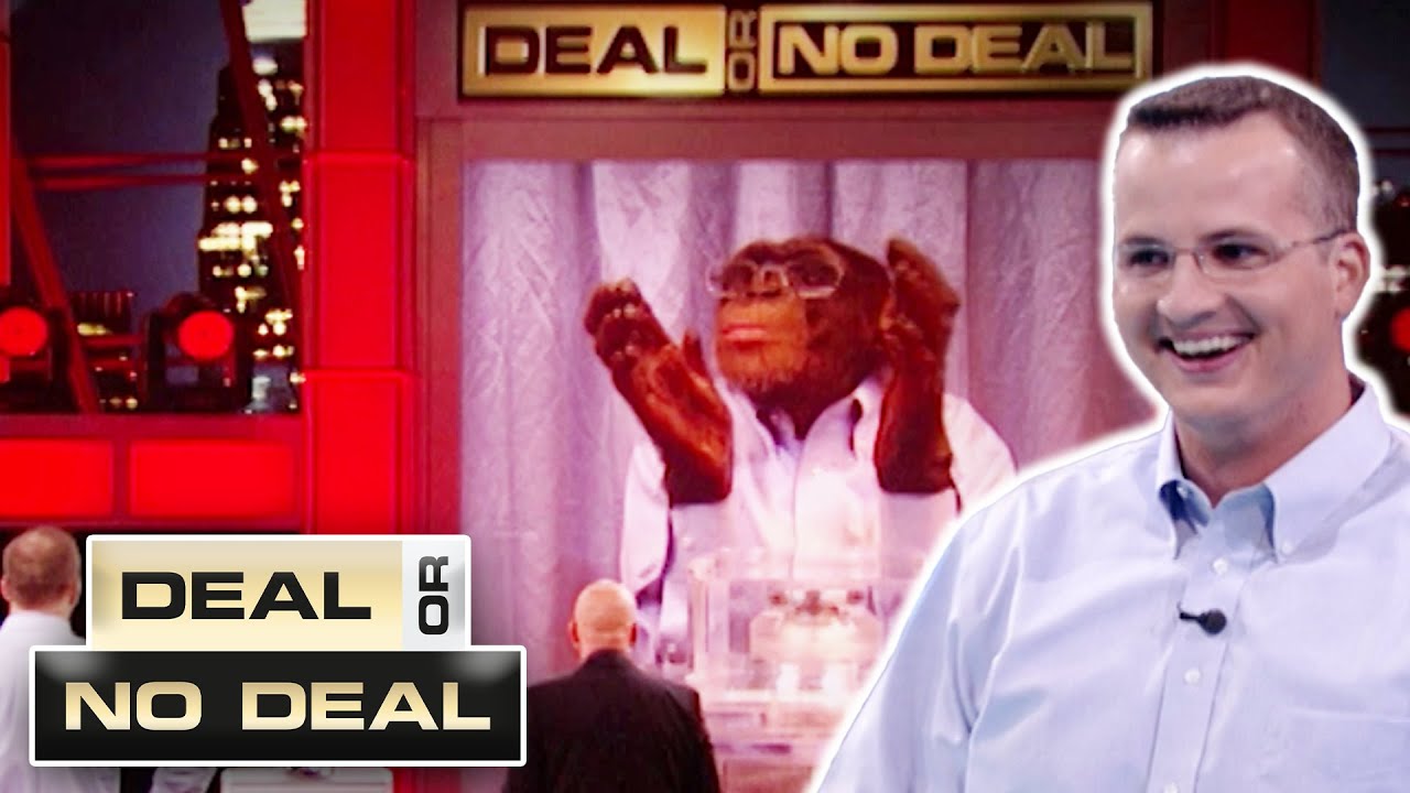 Man Versus Monkey! | Deal or No Deal US | Deal or No Deal Universe ...