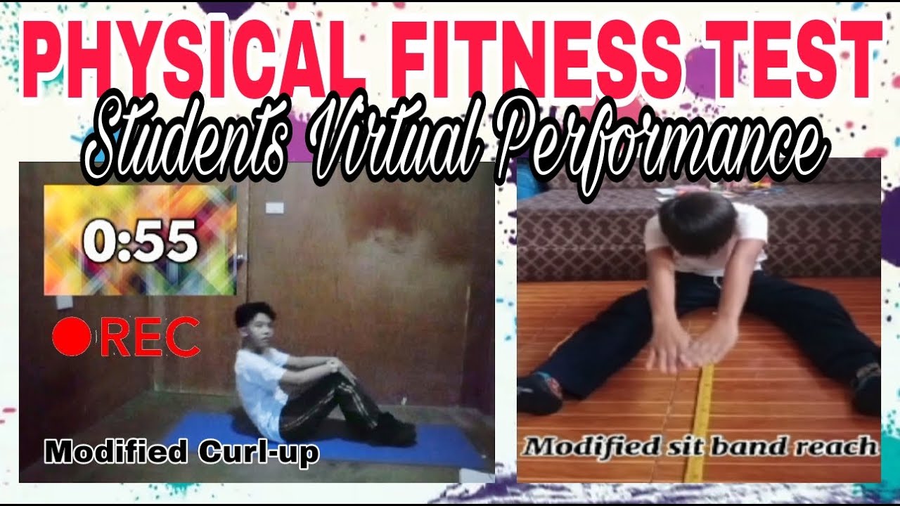 Physical Fitness Test | Students Virtual Performance | Learning Time ...
