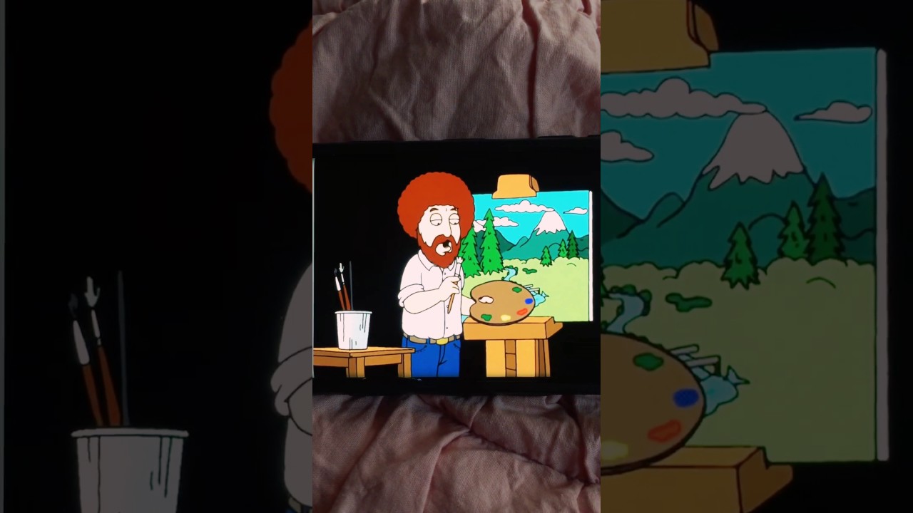 Family Guy & Bob Ross - YouTube