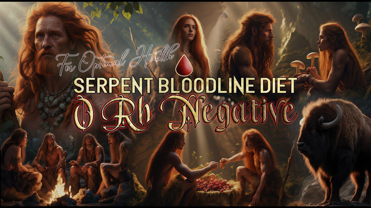 Serpent Bloodline Diet: O Rh Negative Blood - YouTube