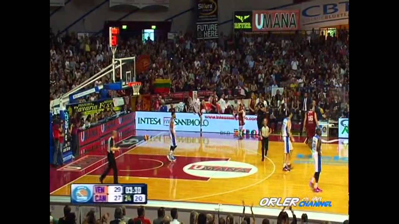 Deividas Dulkys in Reyer Venezia - Cantù - YouTube