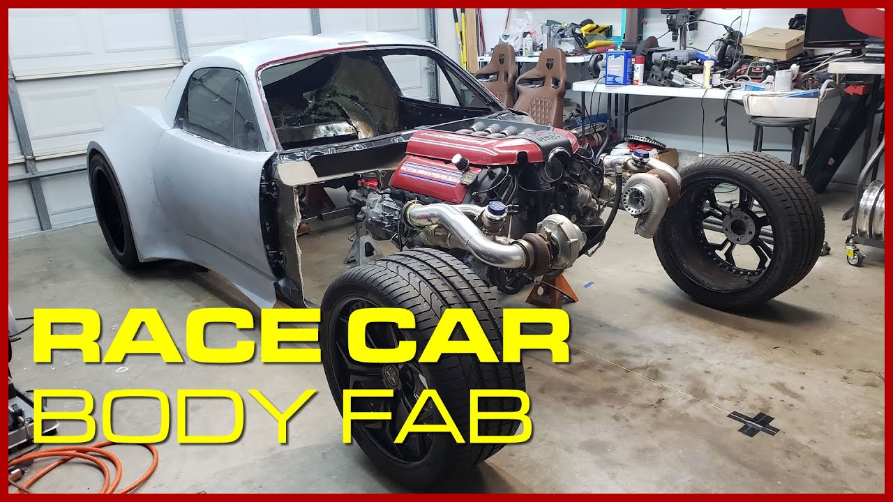 Mounting the Body - Building a Twin Turbo Race Car - Ep05 - YouTube
