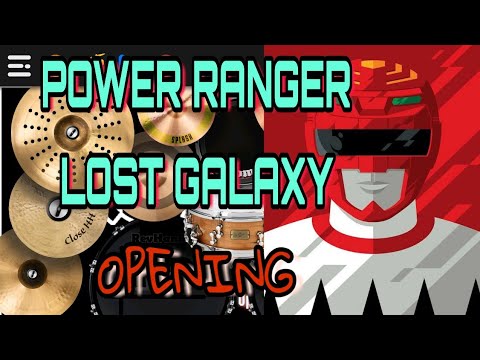 Power ranger lost galaxy - opening Real Drum cover - YouTube