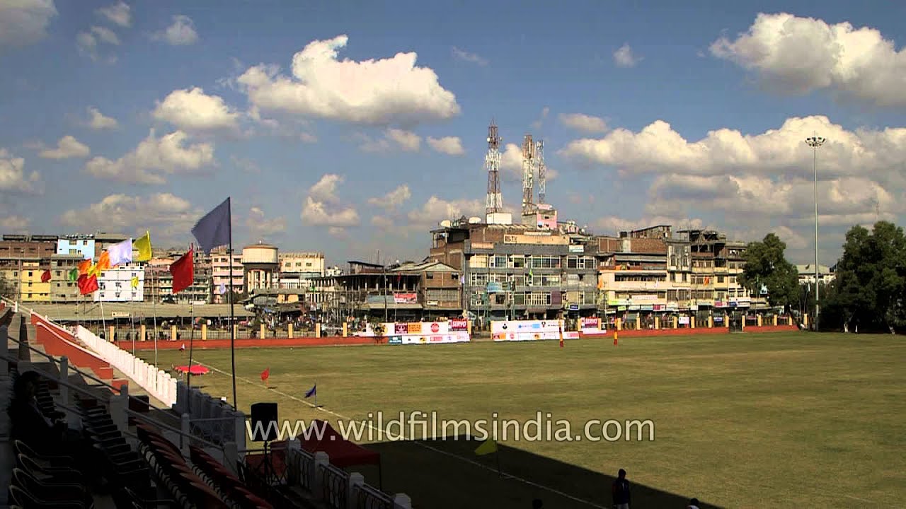 Mapal Kangjeibung (polo ground) in Manipur - YouTube