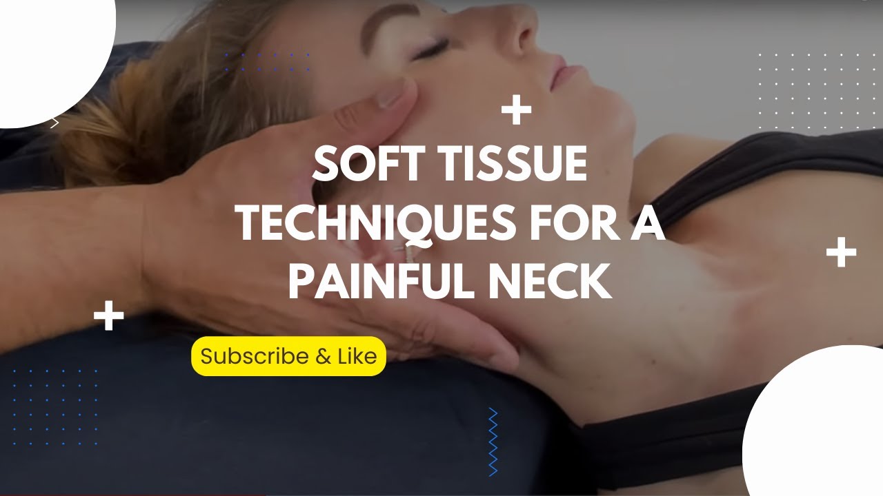 Soft tissue techniques for a painful neck #neckpain # ...