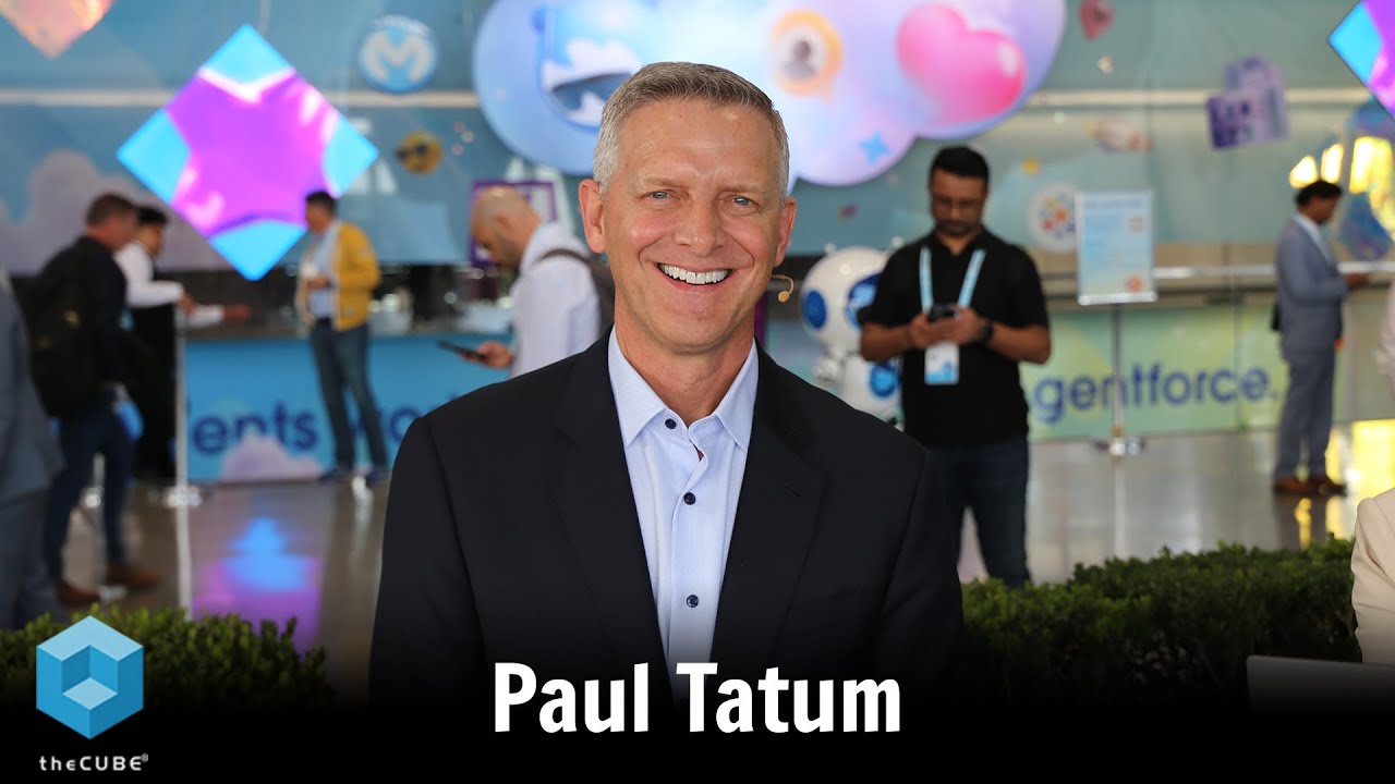 Paul Tatum, Salesforce | Dreamforce 2025 - YouTube