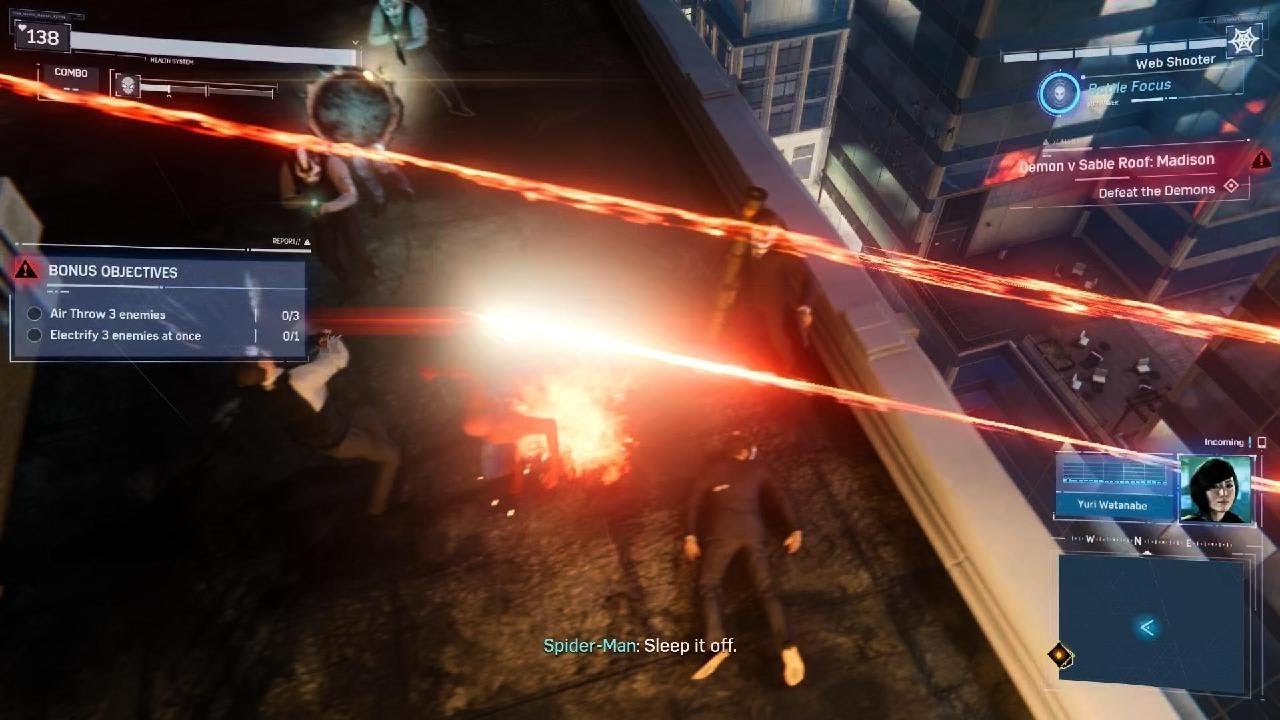 Marvel's Spider Man spider man stop bad guys part 7 - YouTube