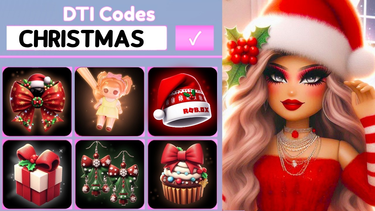 New CODES! Dress To Impress Christmas Update 2024 - YouTube