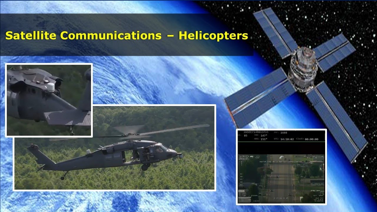 Ku band SATCOM terminal for Helicopters - YouTube