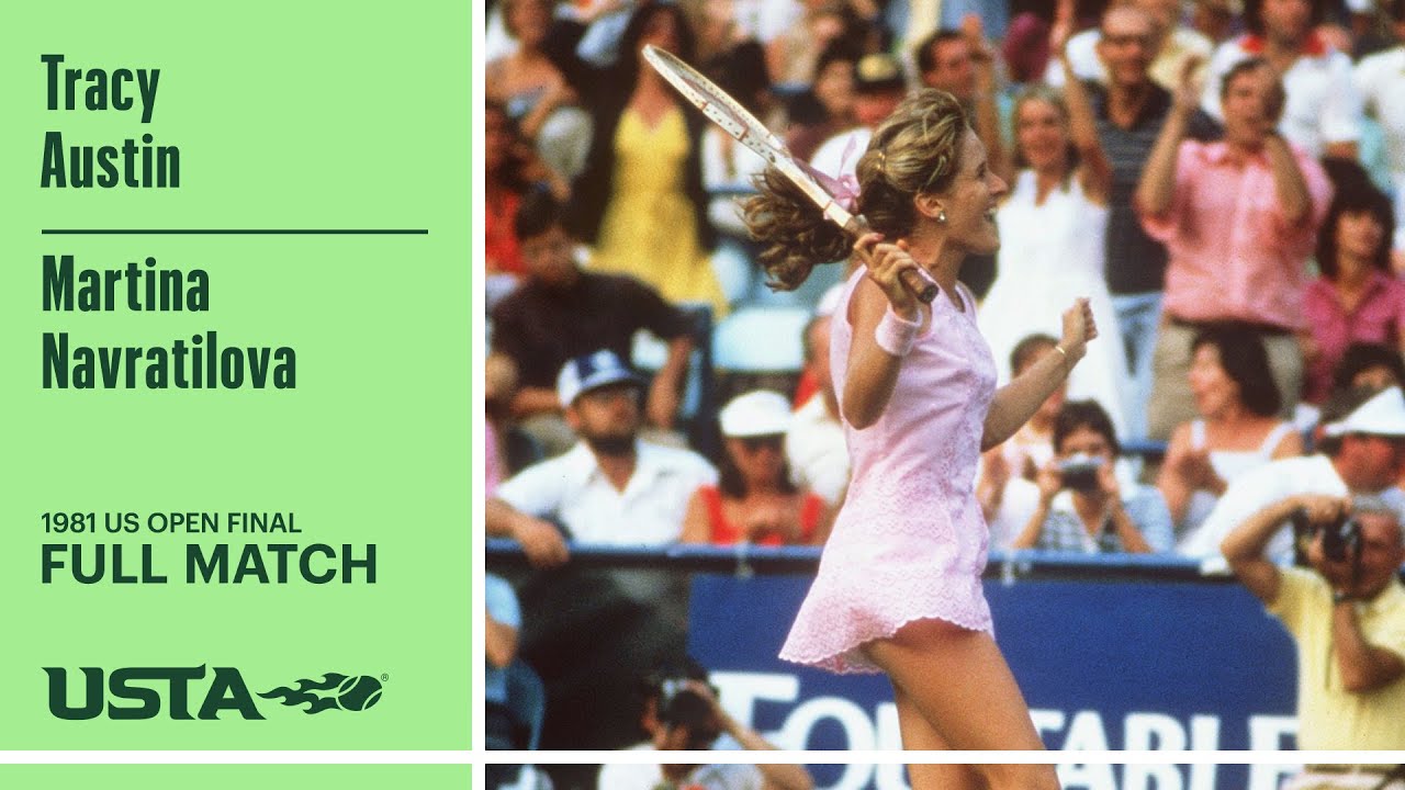 Martina Navratilova vs. Tracy Austin Full Match | 1981 US Open Final ...