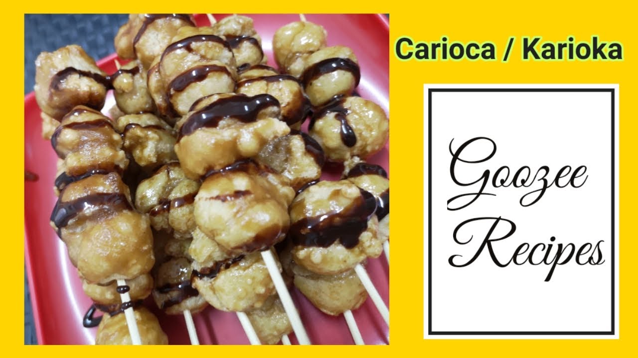 Goozee Recipe #8 Carioca | Karioka Filipino Dessert - YouTube