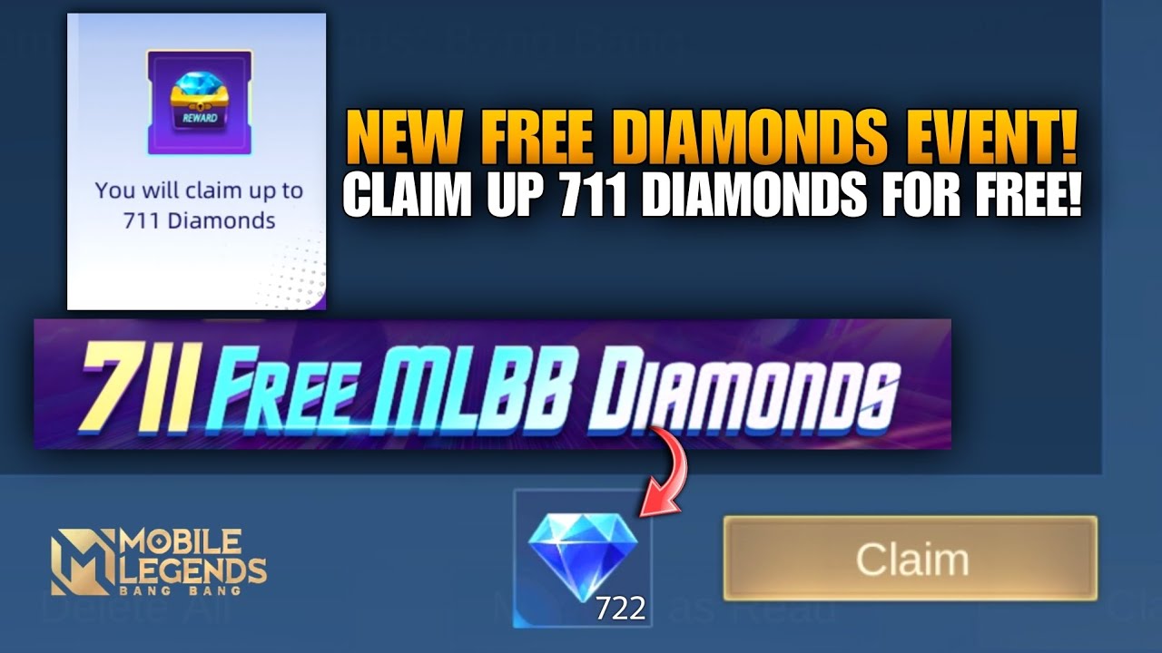 CLAIM FREE 711 MLBB DIAMONDS EVENT! - YouTube