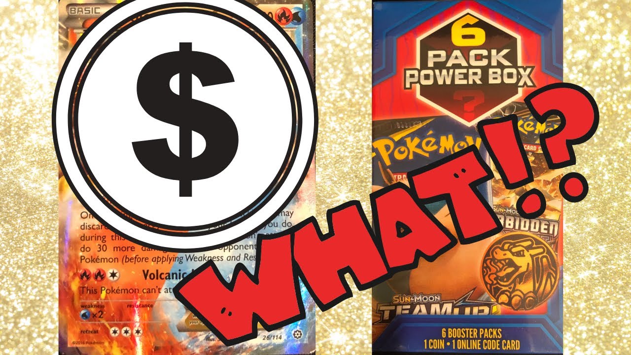 Pokemon 6 Pack Power Box - YouTube