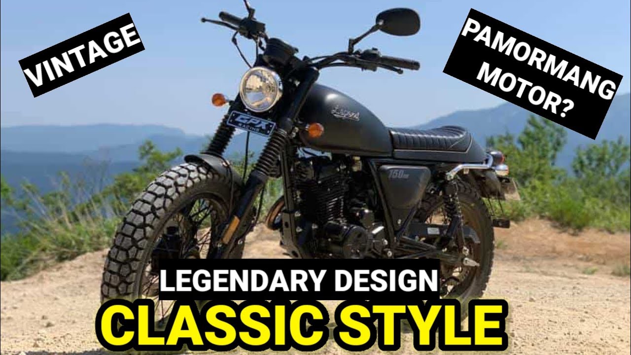 GPX LEGEND 150 CLASSIC NA MOTOR NA BAGAY SAYO - YouTube