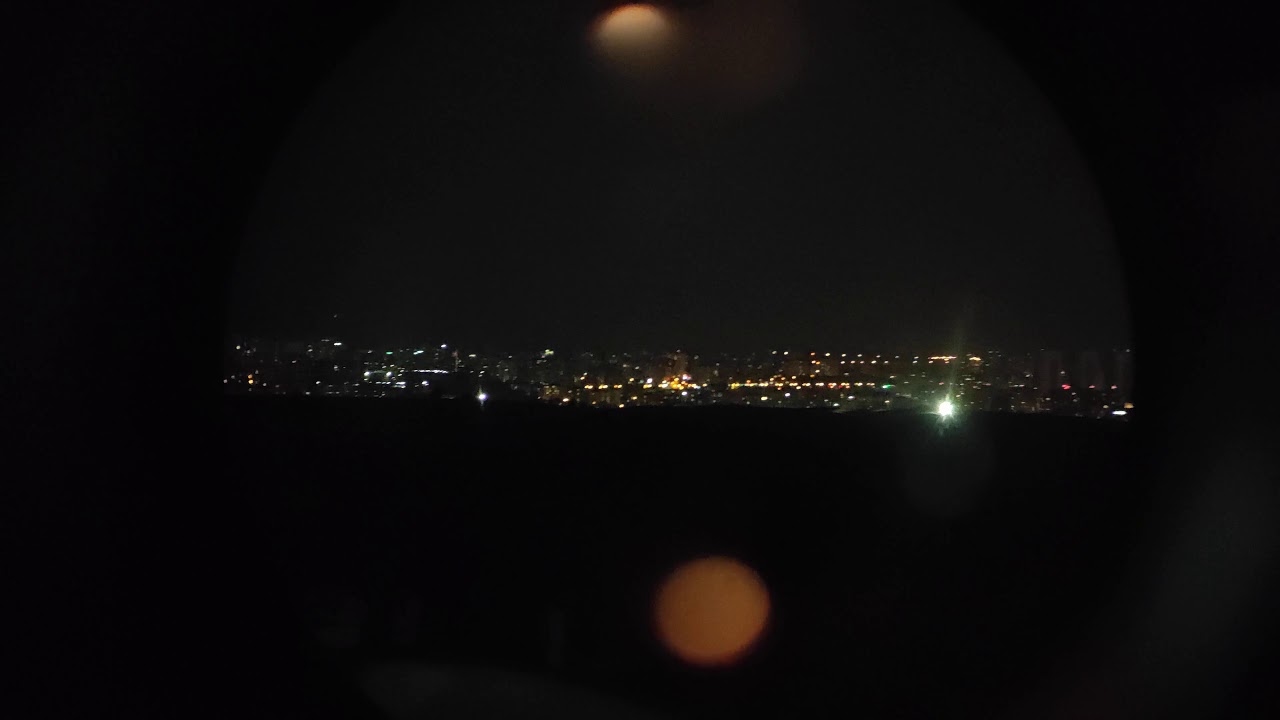 Vectronix Vector 21 Without enhancer night shoot (11586 mt.) - YouTube