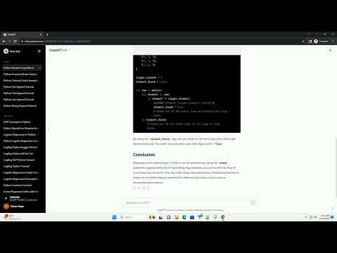 python break nested loops