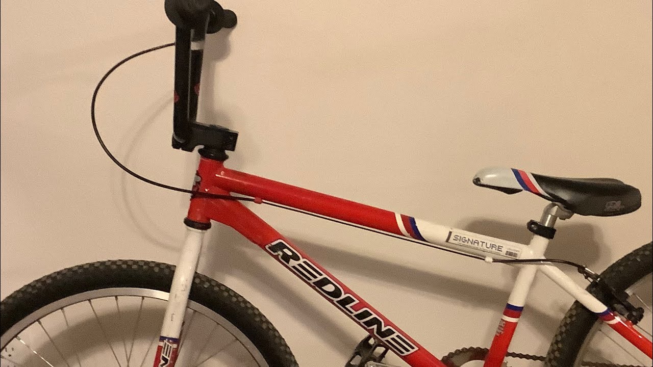 My First Time On The BMX Track| 24 Inch Redline - YouTube