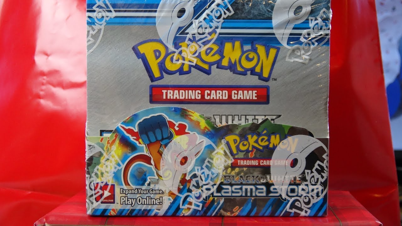 Pokemon Plasma Storm Booster Box Opening! - YouTube