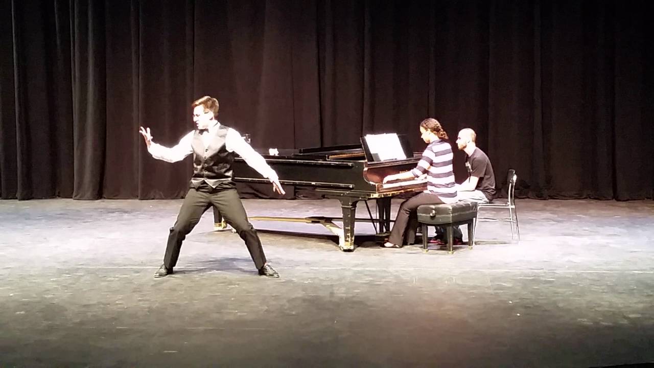 Evan Ash musical theater voice final: May 9, 2016 - YouTube