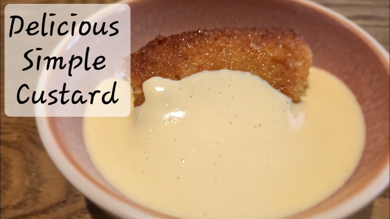 Delicious Easy Custard| South Africa - YouTube