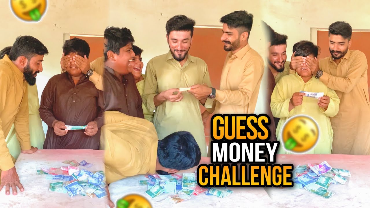 Guess Money By Touch Challenge 🤑 | Funny Game - YouTube