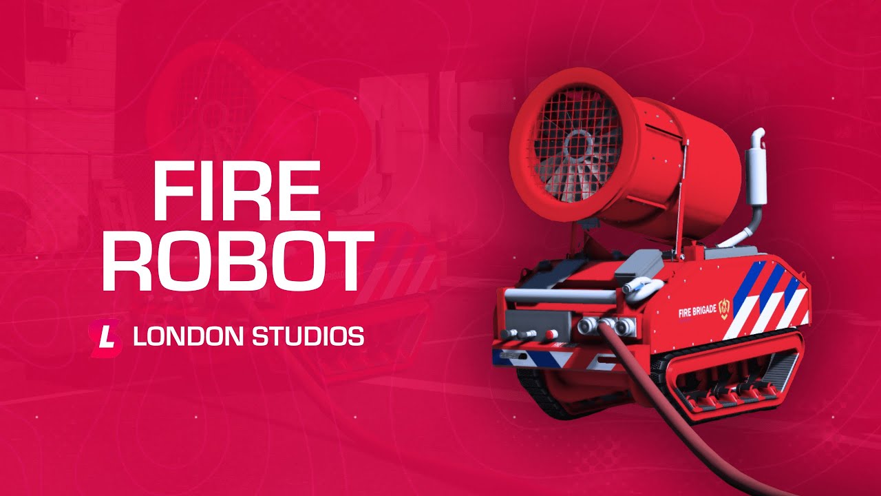 Fire Robot - FiveM Resource Demonstration Video - YouTube