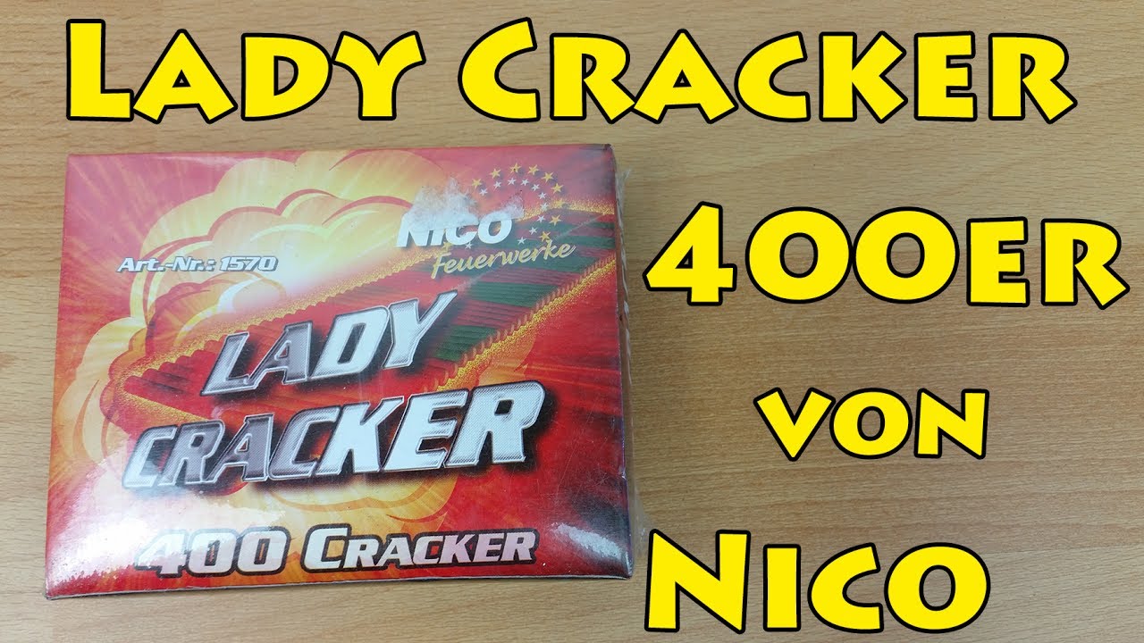 Nico | Lady Cracker - 400er | 10 × 40er Matten | Go4Pyro - YouTube