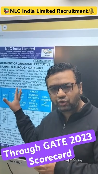 NLC India Limited Recruitment | Through GATE 2023 Scorecard | 295 Posts | BYJU’S GATE - YouTube