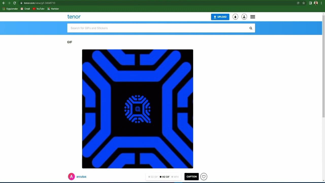 How to upload gifs to Tenor? - YouTube