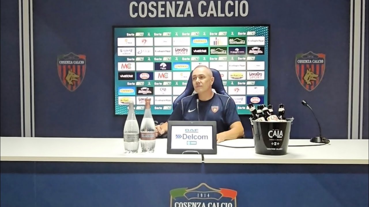 COSENZA-SAMPDORIA 2-1 | MISTER ALVINI - YouTube