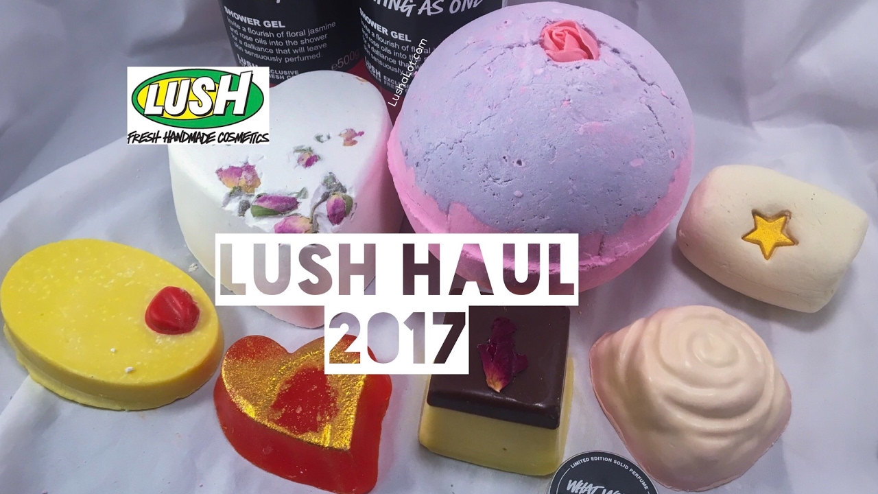 Lush Haul Unboxing - YouTube