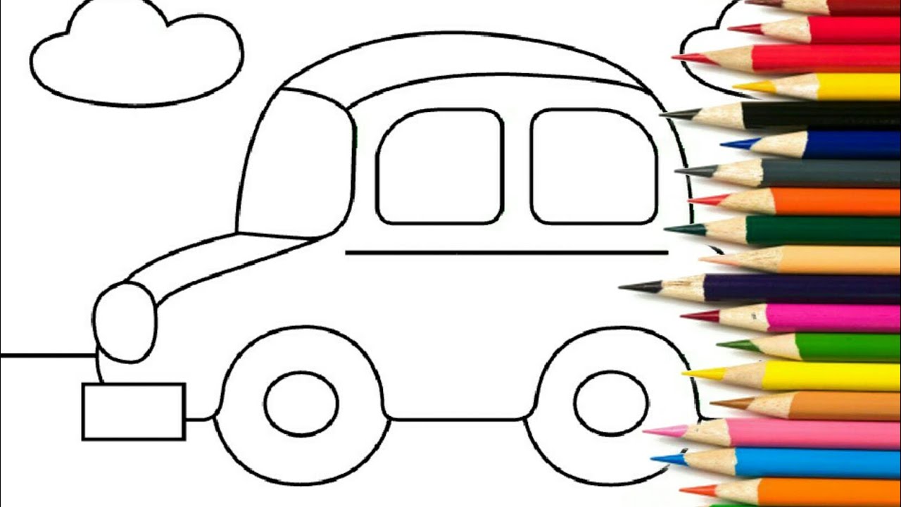 How To Draw A MINI Cooper car: Easy Step-by-Step Directed Drawing ...