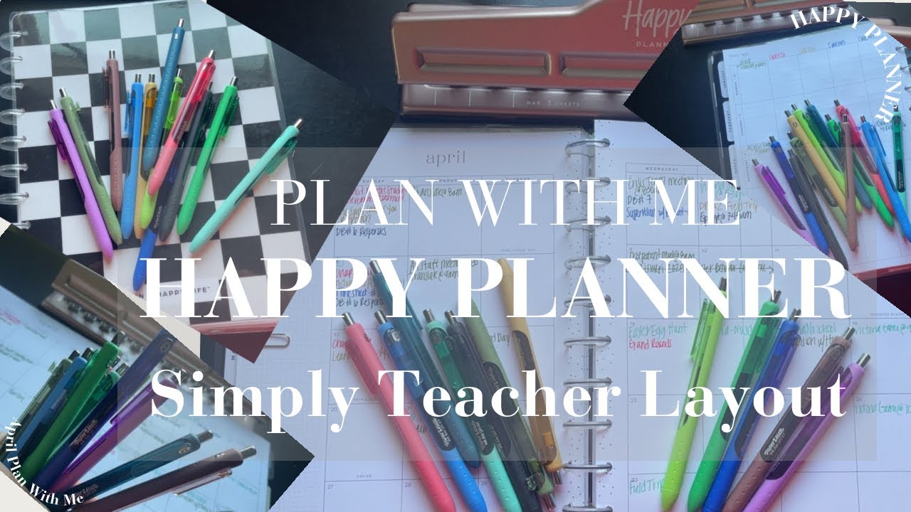 It’s APRILLL! Plan with me for the month of April | Simple Pen and ...