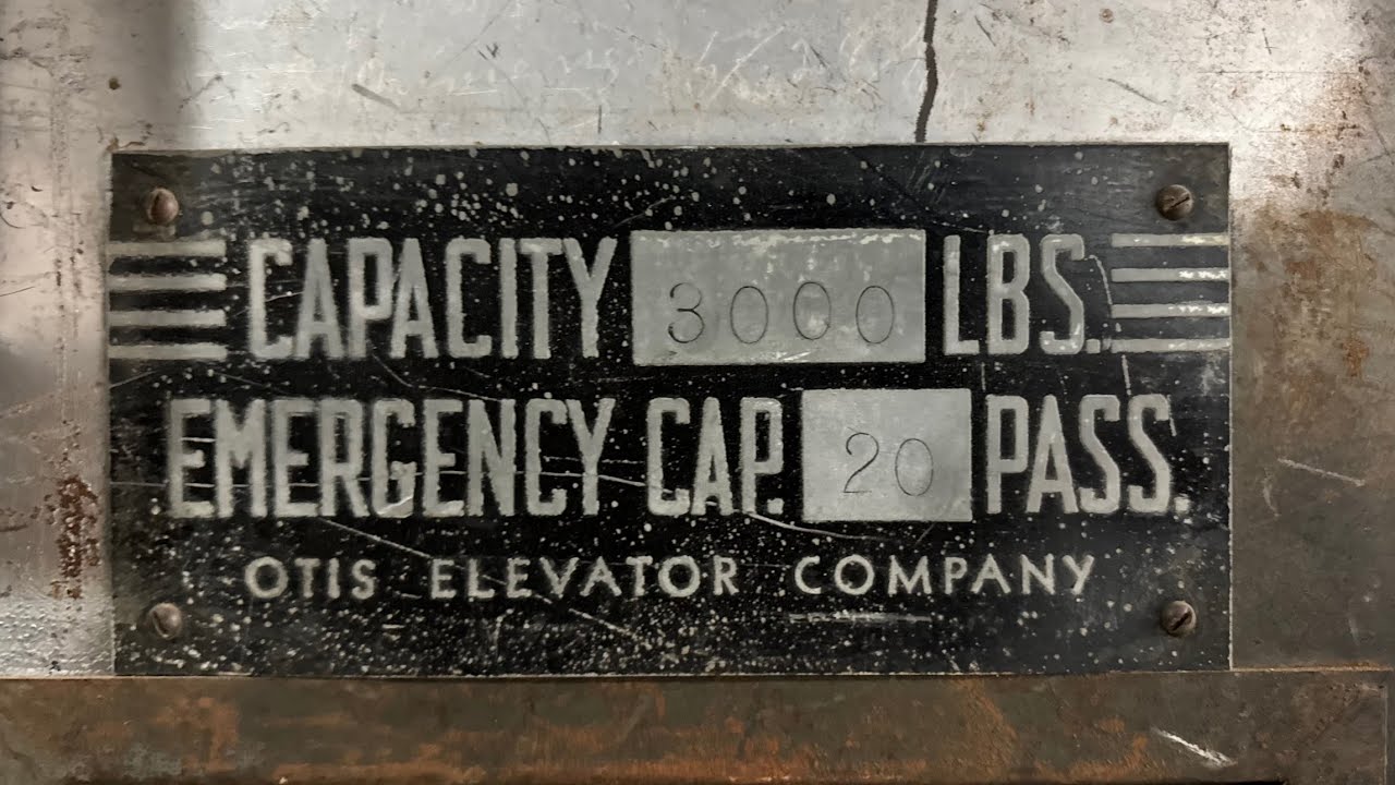 Amazing Vintage Otis Constant Pressure Controlled Traction Materials ...