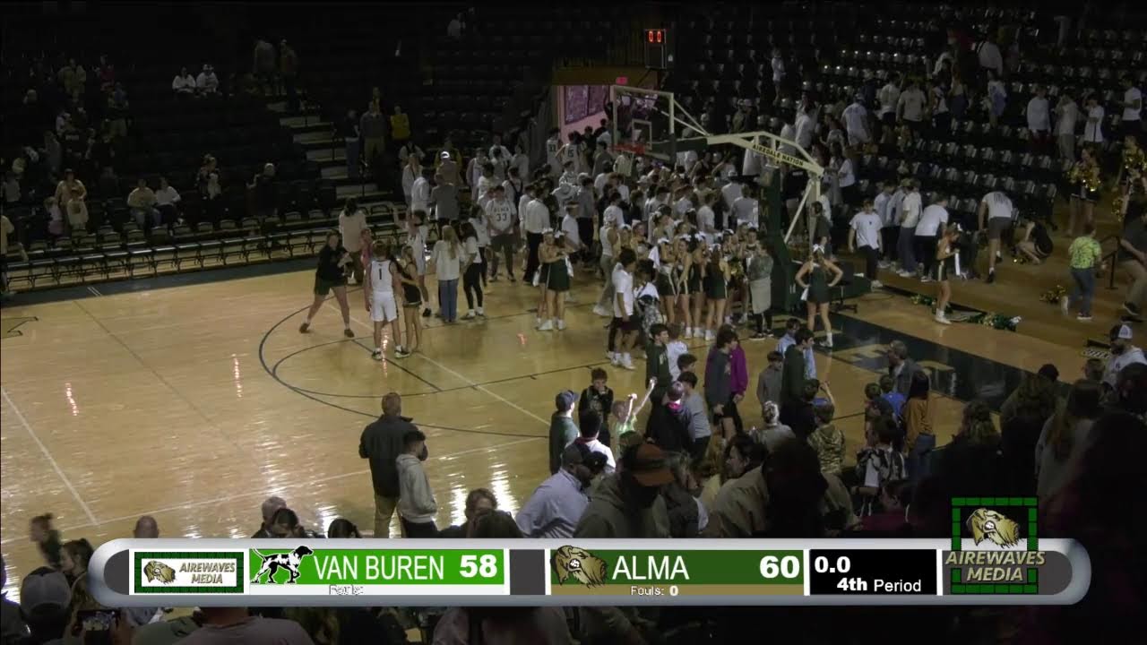 Alma High School Basketball - Alma Airedales VS Van Buren Pointers ...