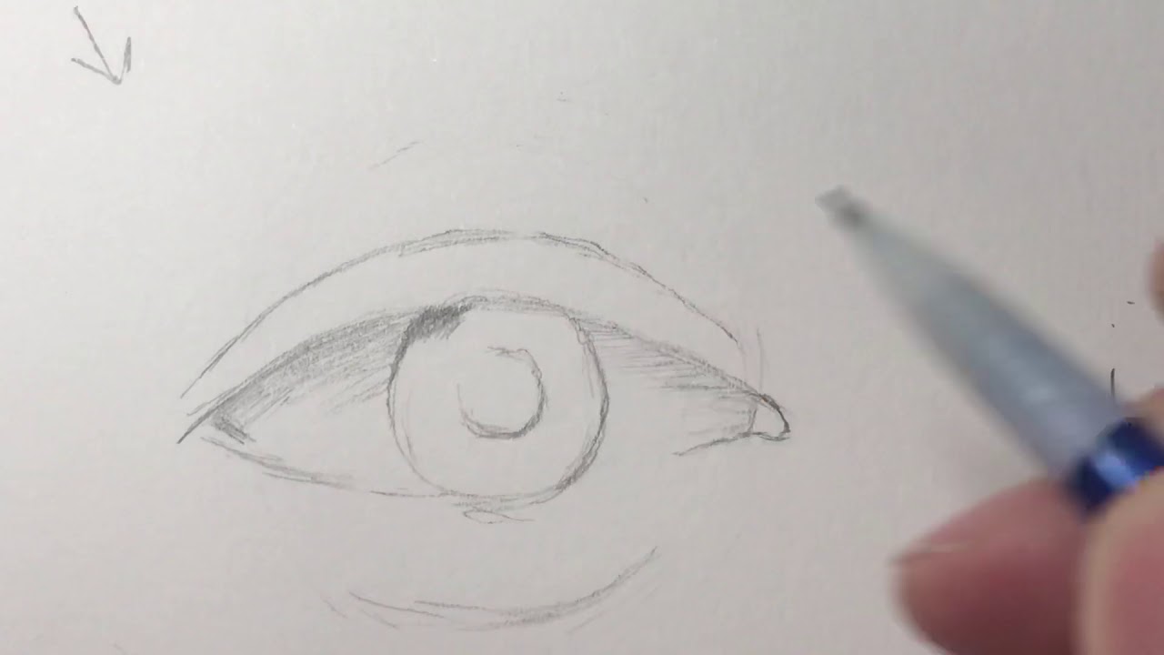 How to draw and shade an eye. - YouTube