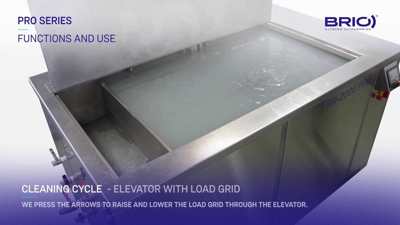 BRIO PRO Series · Ultrasonic cleaning equipment - YouTube