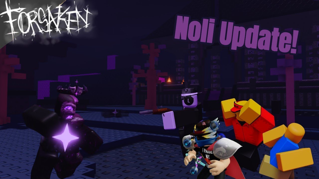 Noli is finally here and he's CRAZY FUN! Roblox Forsaken Noli Update ...
