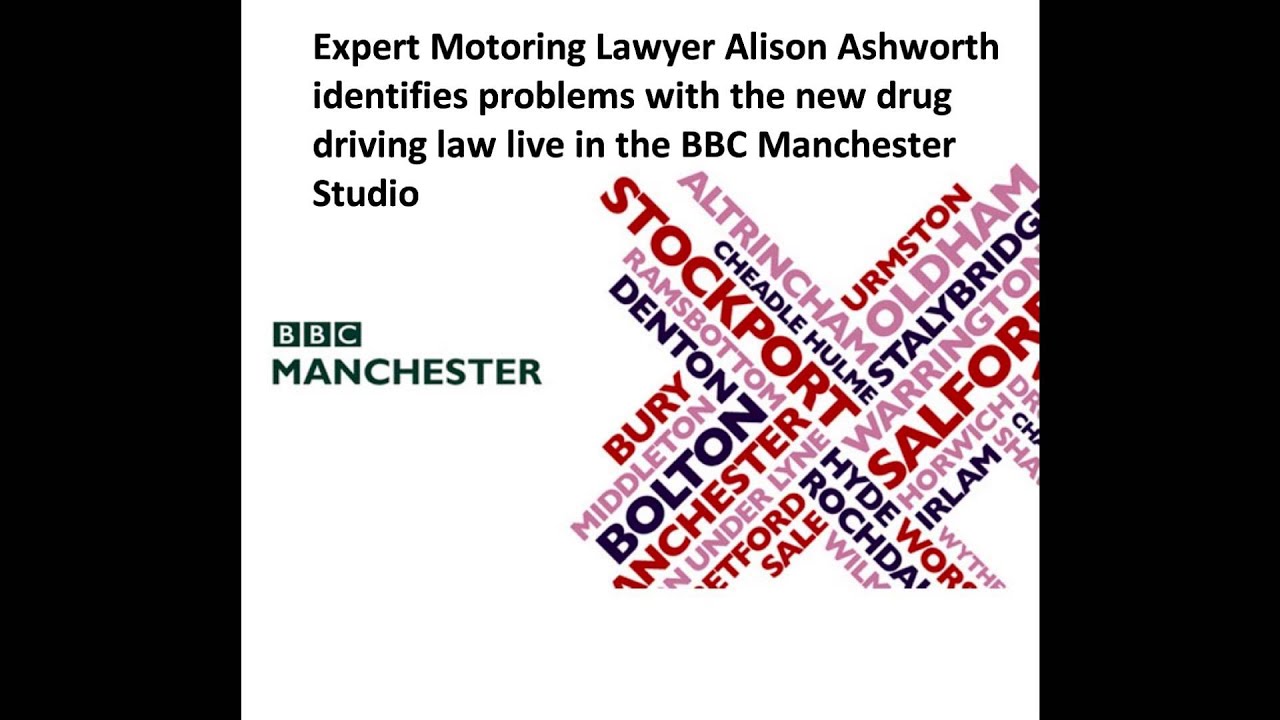 Expert Motoring Lawyer Alison Ashworth live in the BBC Manchester ...