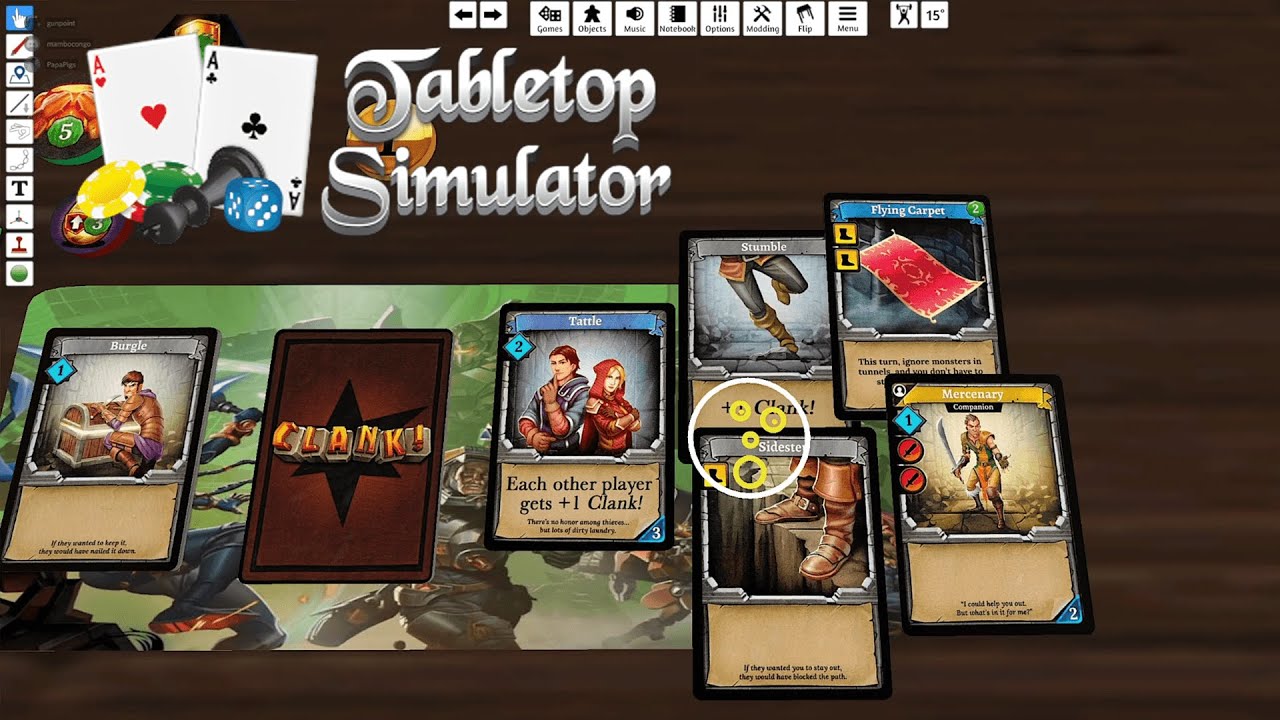 A CLANK REMATCH - Tabletop Simulator - YouTube