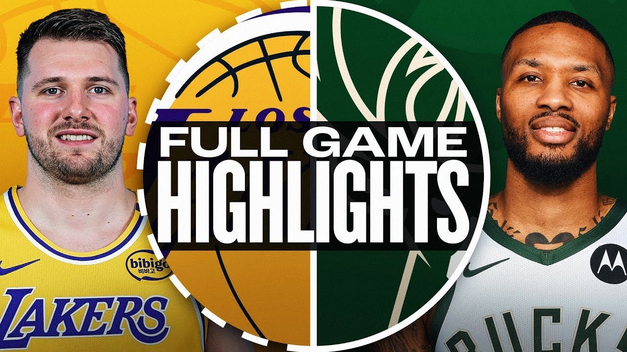 LAKERS vs BUCKS FULL GAME HIGHLIGHTS | March 12, 2025 | NBA Full Game ...