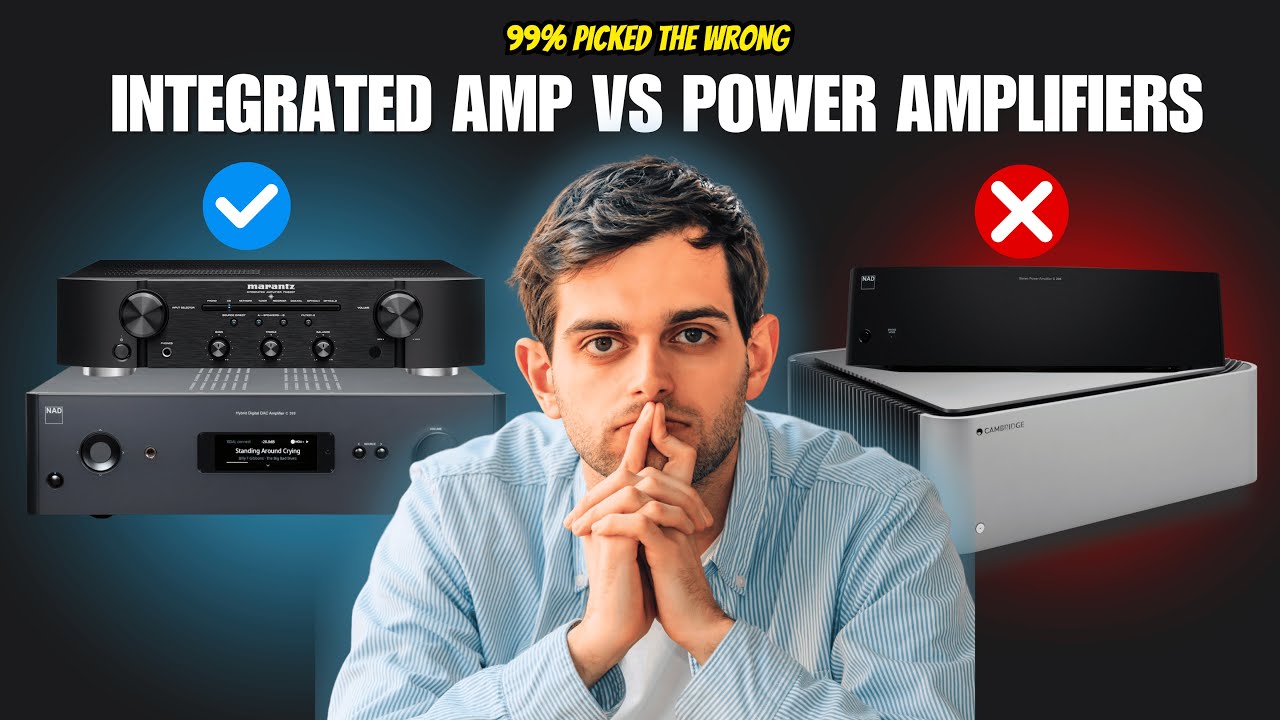 Integrated Amplifiers Vs Power Amplifiers – What’s The Difference & Which Do You Need? - YouTube
